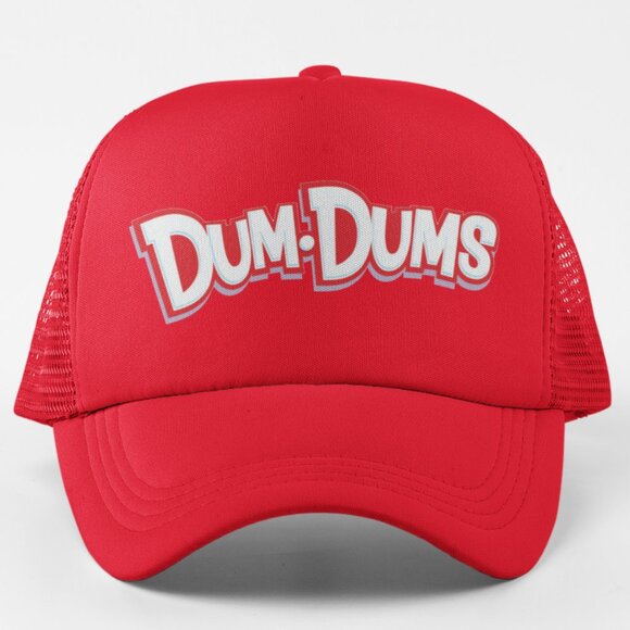 Accessories | New Dum Dums Foam Trucker Snapback Hat Red | Poshmark